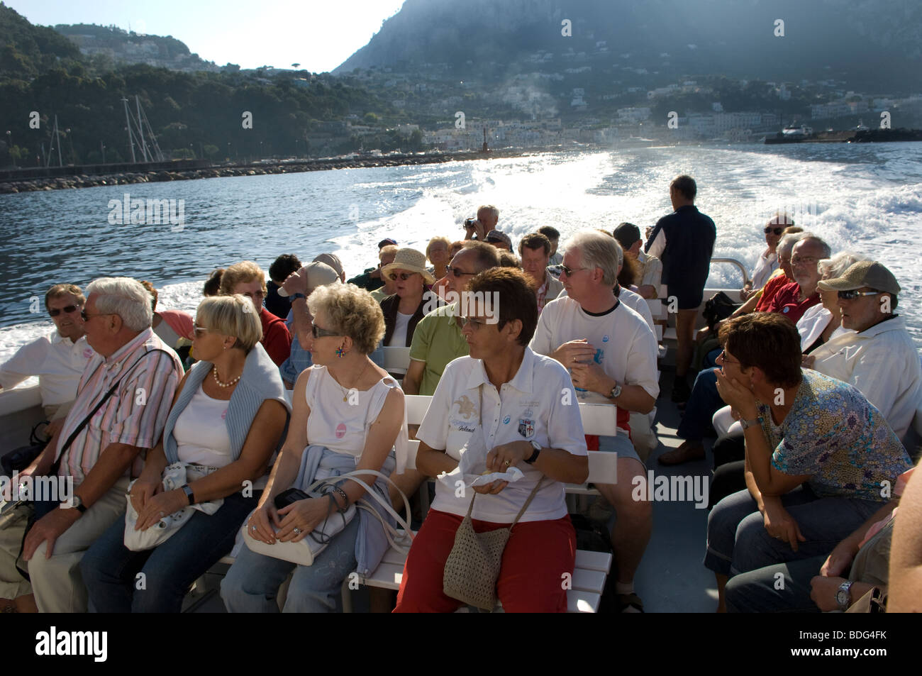 Guided tour capri hi-res stock photography and images - Alamy