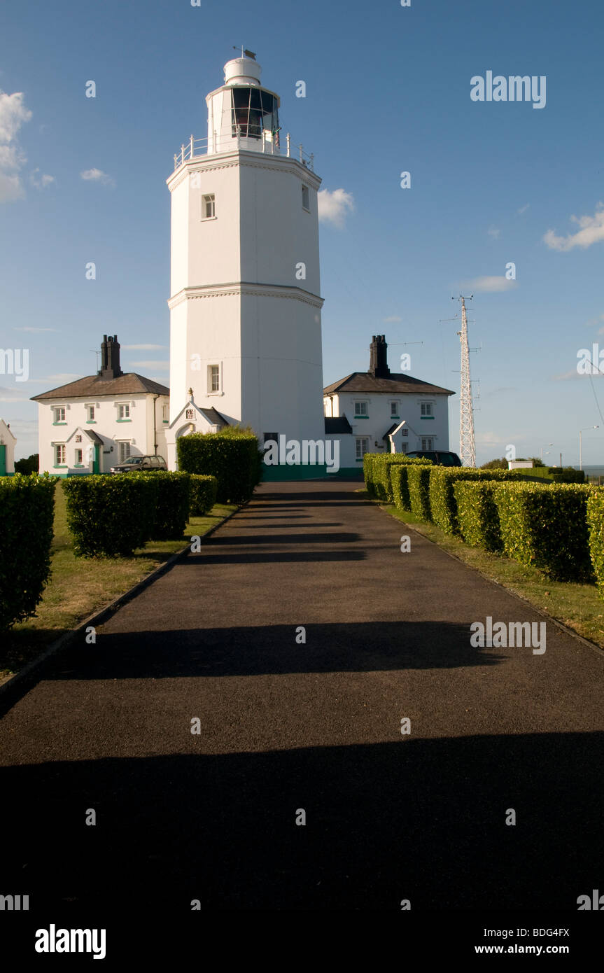 North foreland lighthouse isle of thanet kent Stock Photo - Alamy