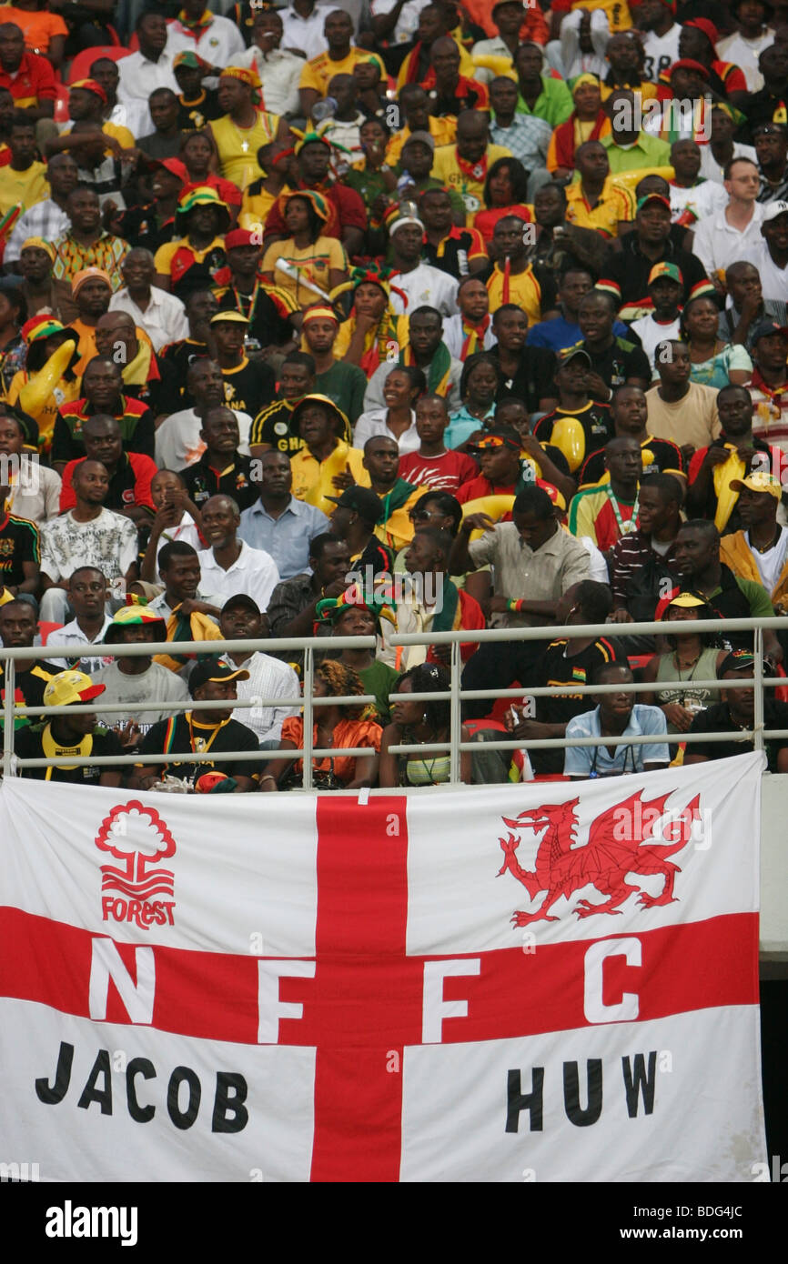 Nottingham Forest supporters from England who have come to see their ...