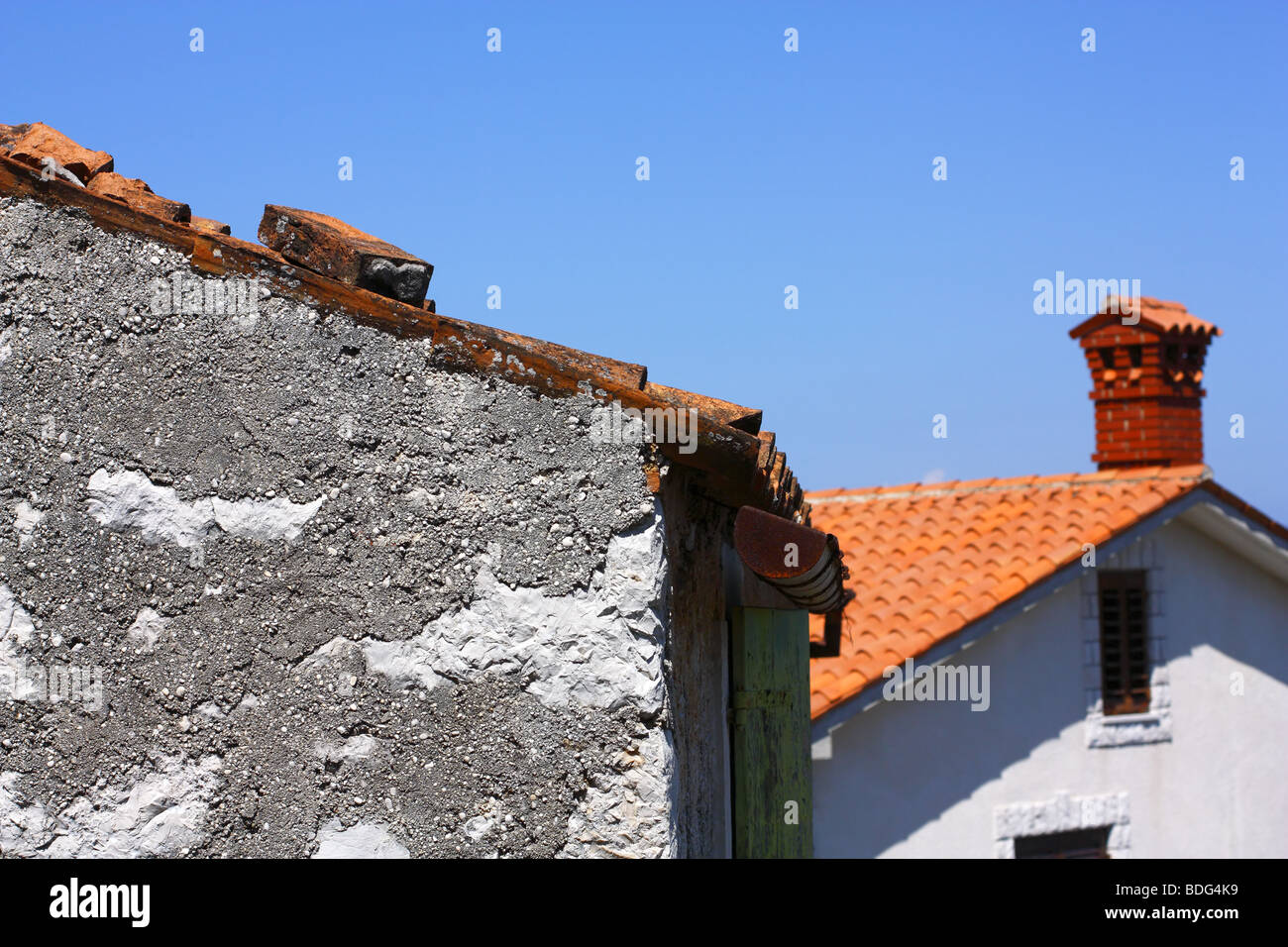 Old and new house Stock Photo - Alamy