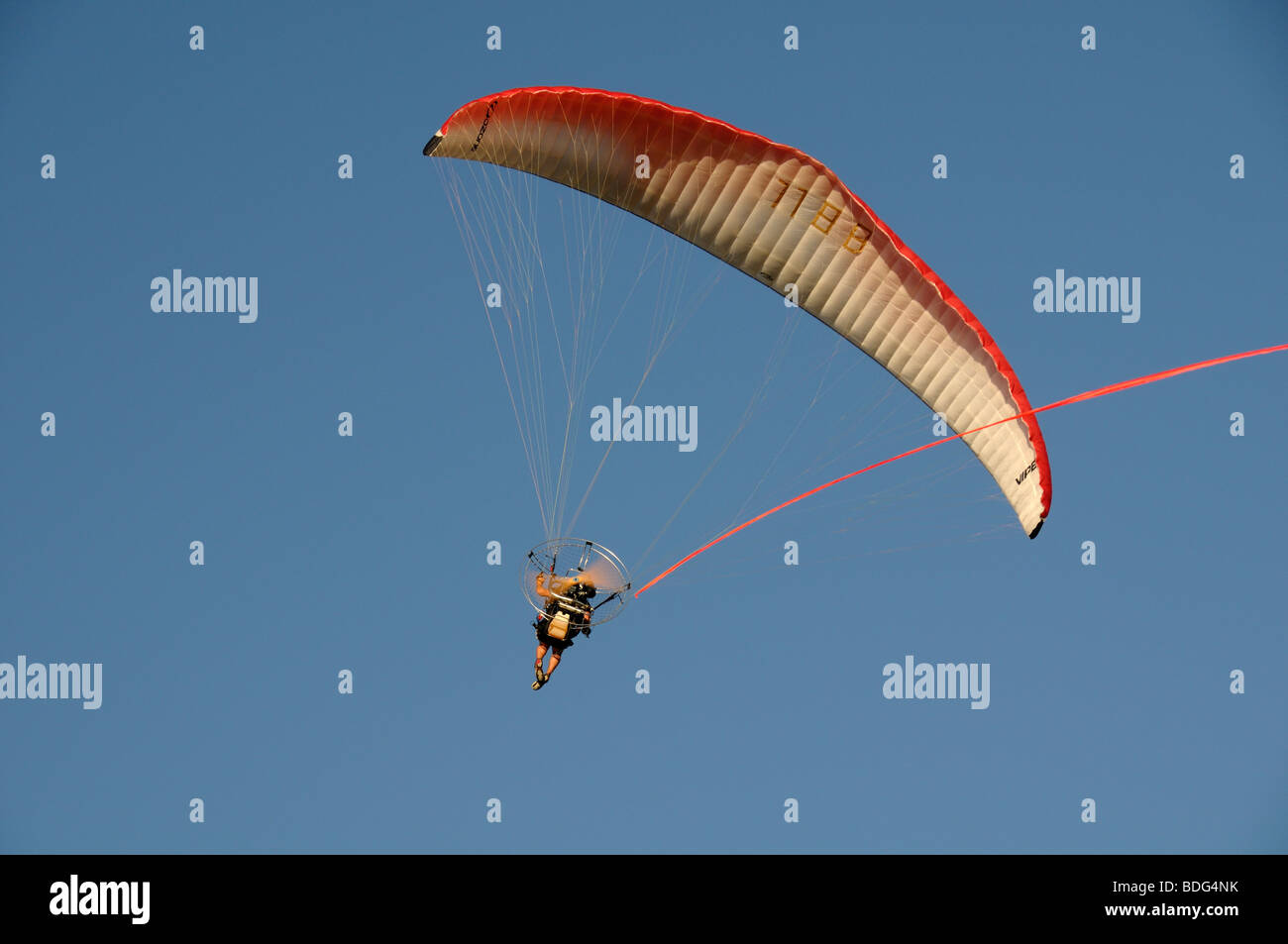 Stock photo of a powered parachute Stock Photo - Alamy