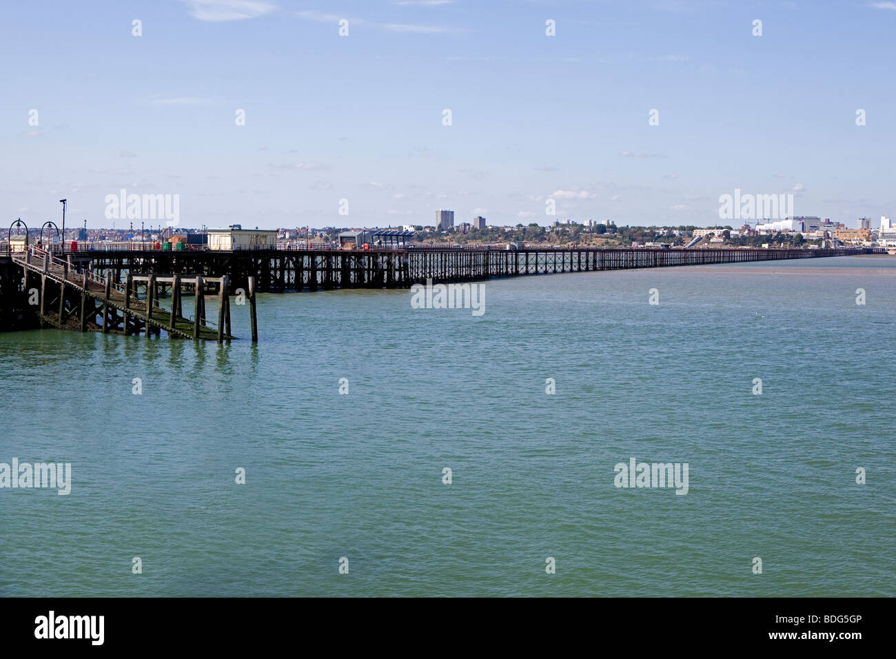 Southend on Sea pleasure pier Stock Photo - Alamy