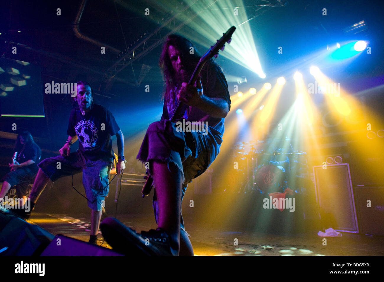 U.S. metal band Lamb of God, live in Schueuer, Lucerne, Switzerland ...