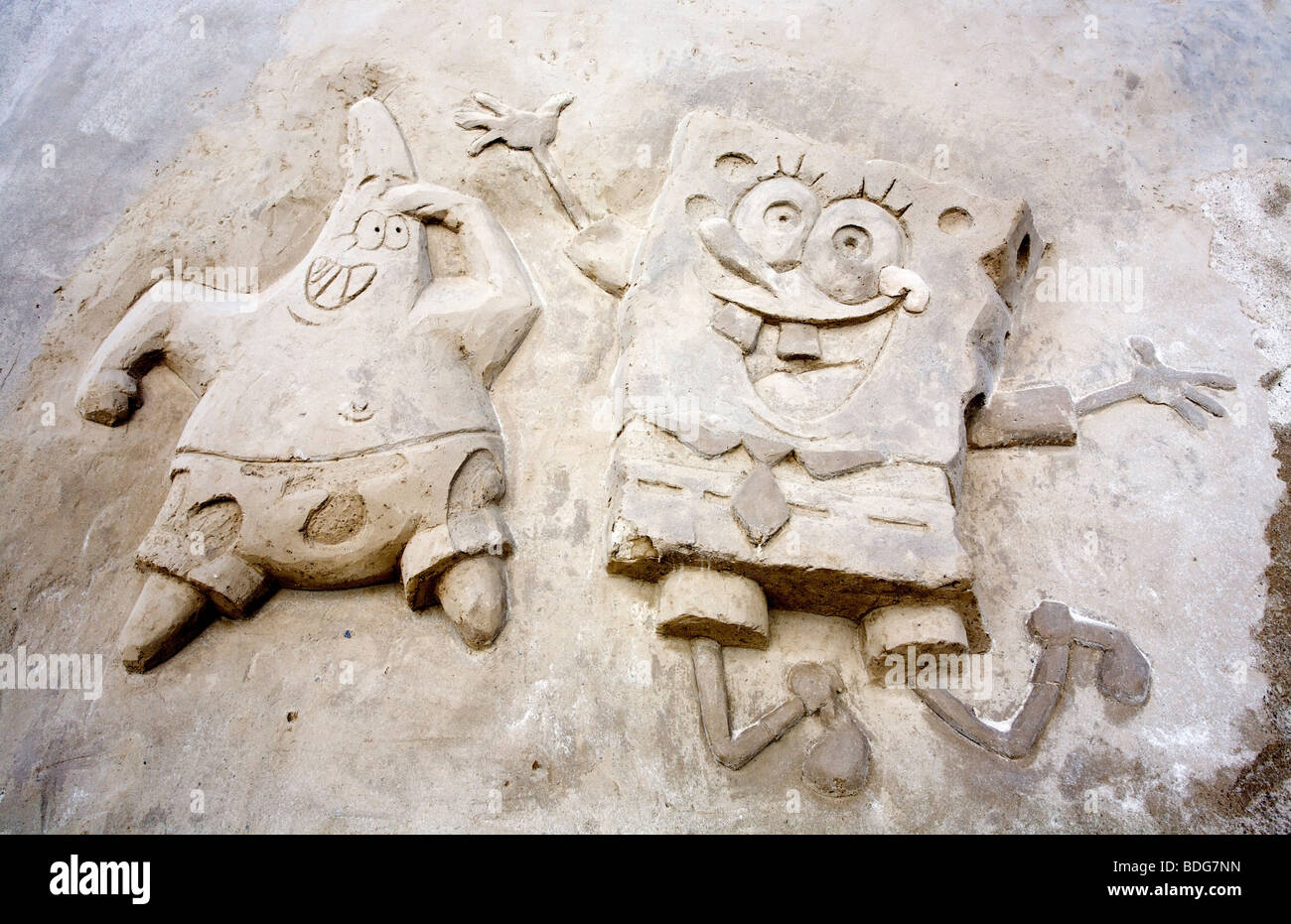 Inside Spongebob Sand