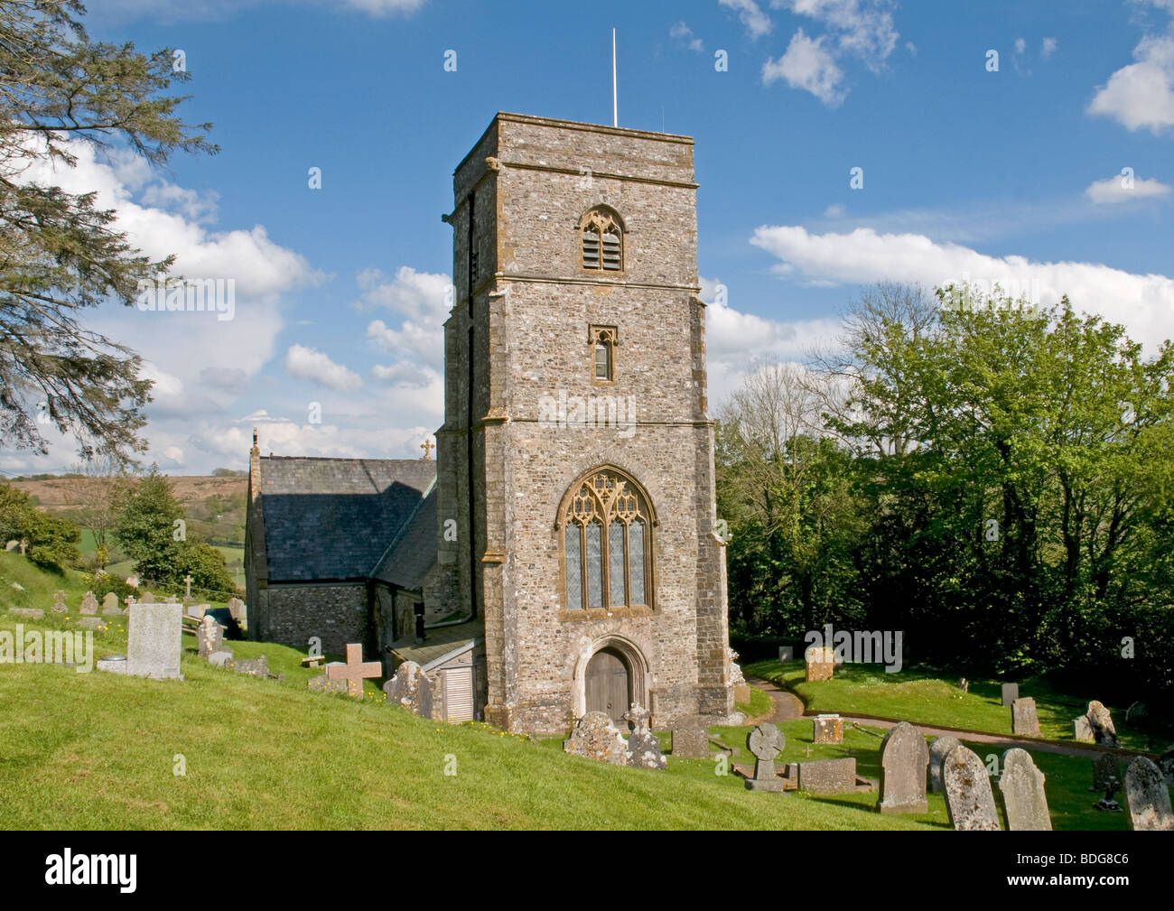 St Mary's Church at Luppitt, near Honiton in East Devon Stock Photo - Alamy