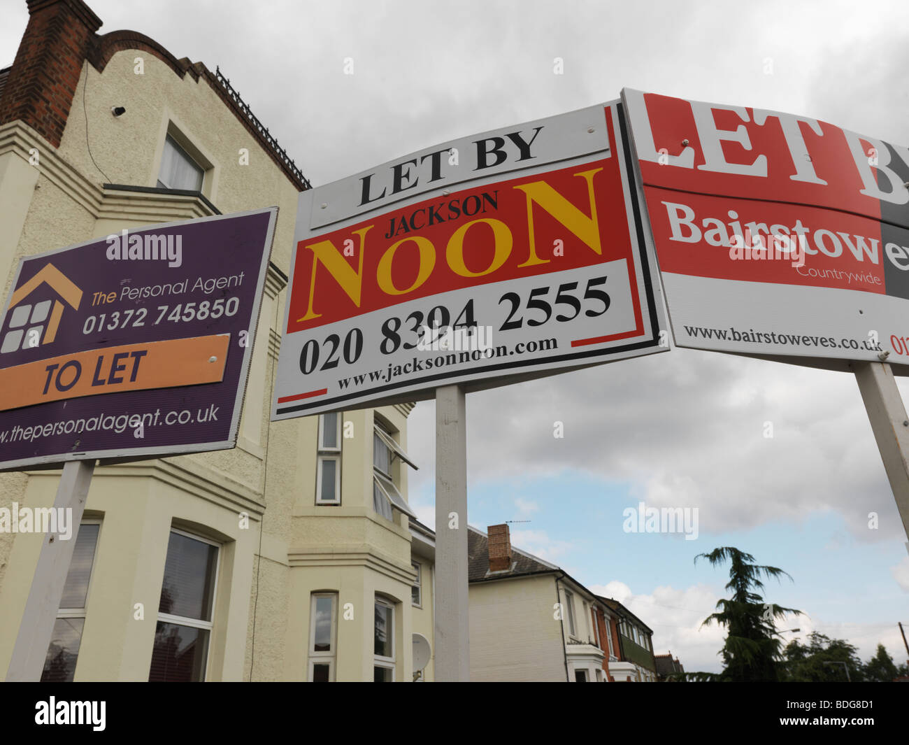 To let boards hi-res stock photography and images - Alamy