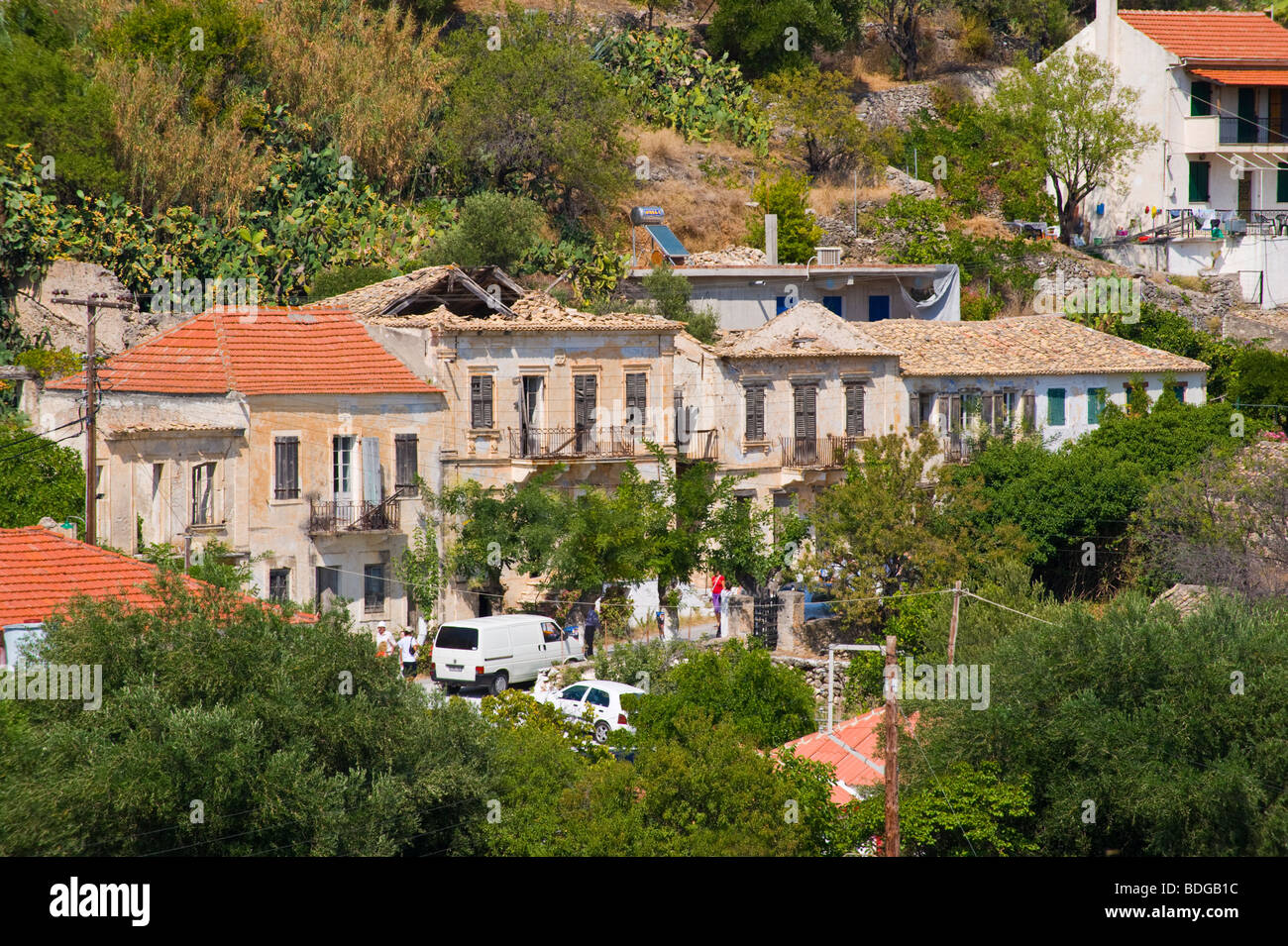 Destroyed greek village hi-res stock photography and images - Alamy