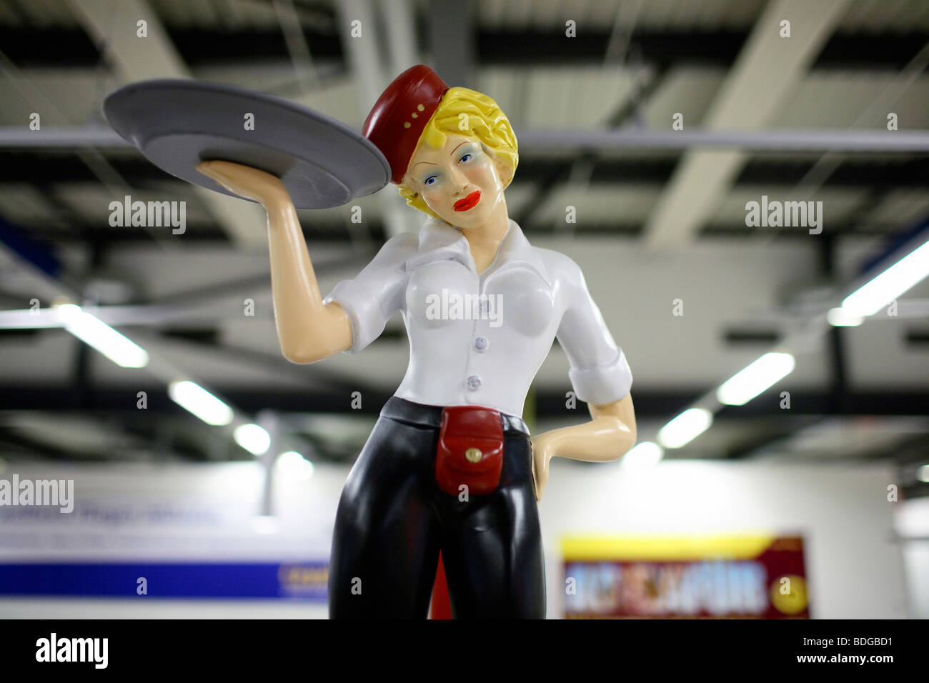 Figure with staff hi-res stock photography and images - Alamy