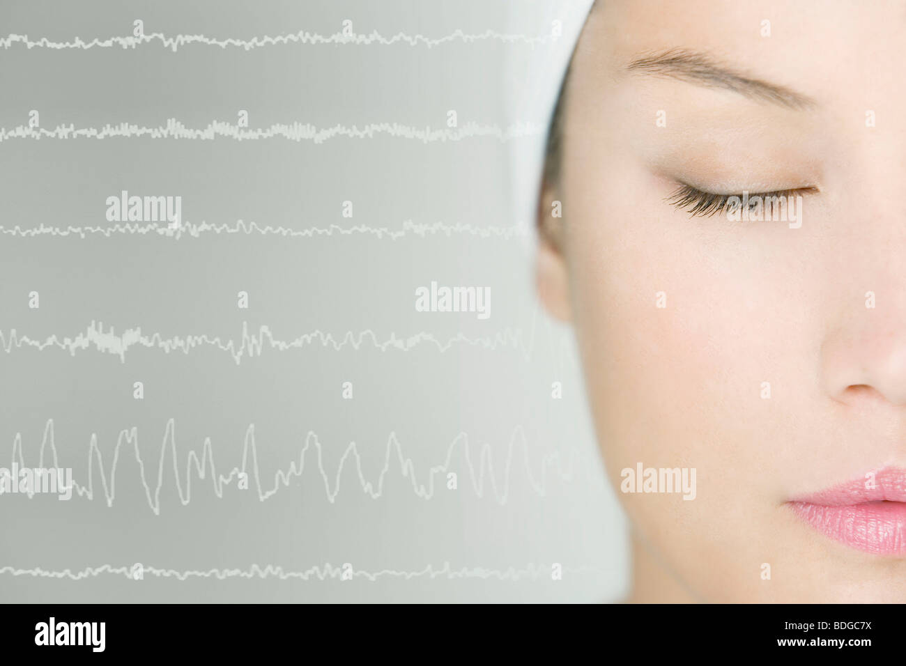 Eeg recording sleep hi-res stock photography and images - Alamy