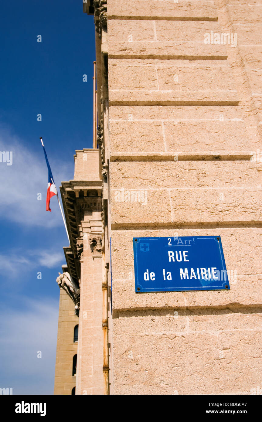 Marseille flag hi-res stock photography and images - Alamy