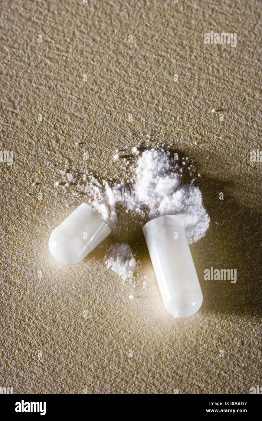 A CAPSULE-FORM DRUG Stock Photo - Alamy