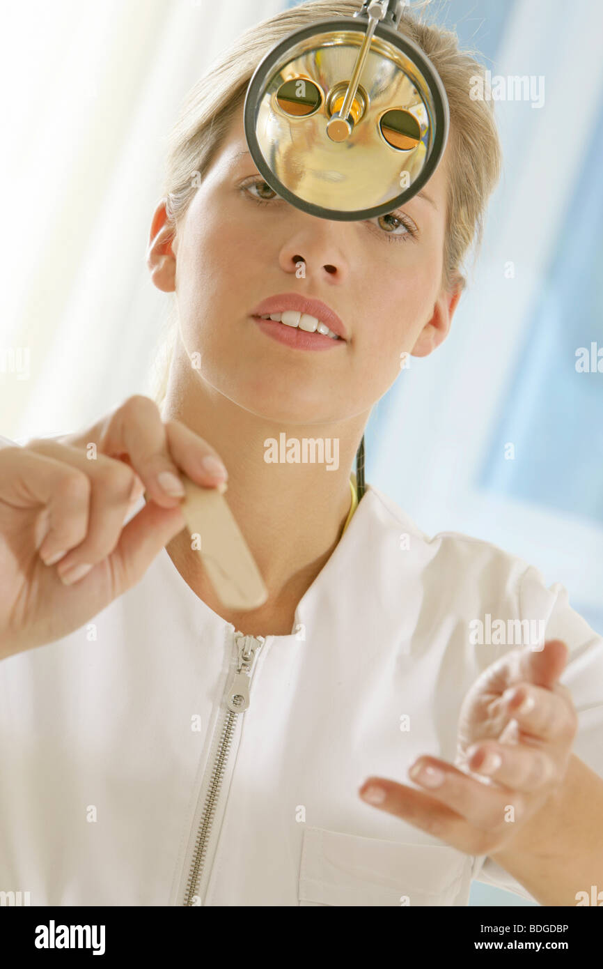 Ent examinations hi-res stock photography and images - Alamy
