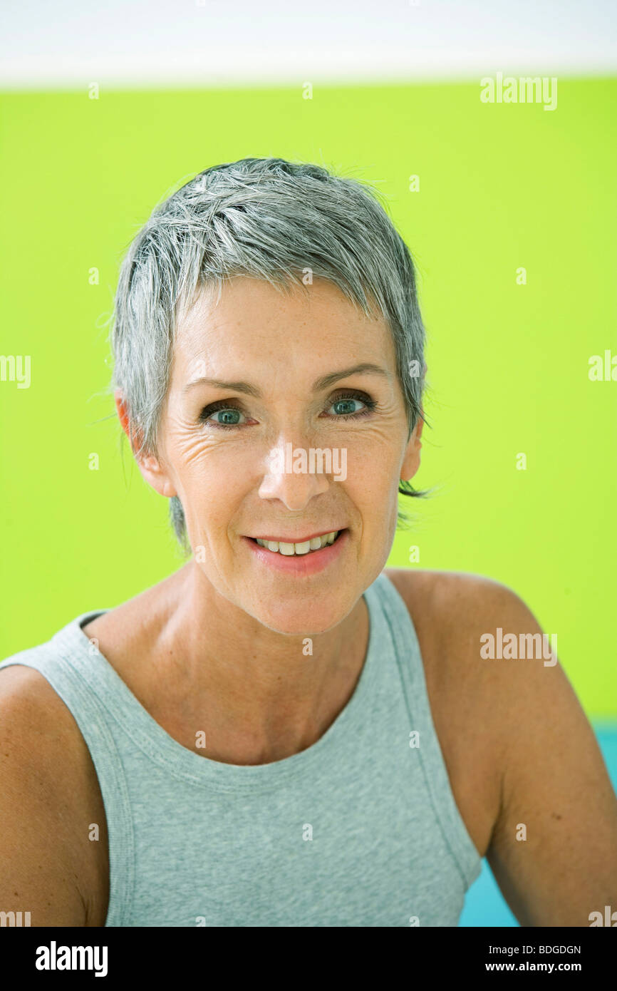 PORTRAIT WOMAN IN 50S Stock Photo - Alamy