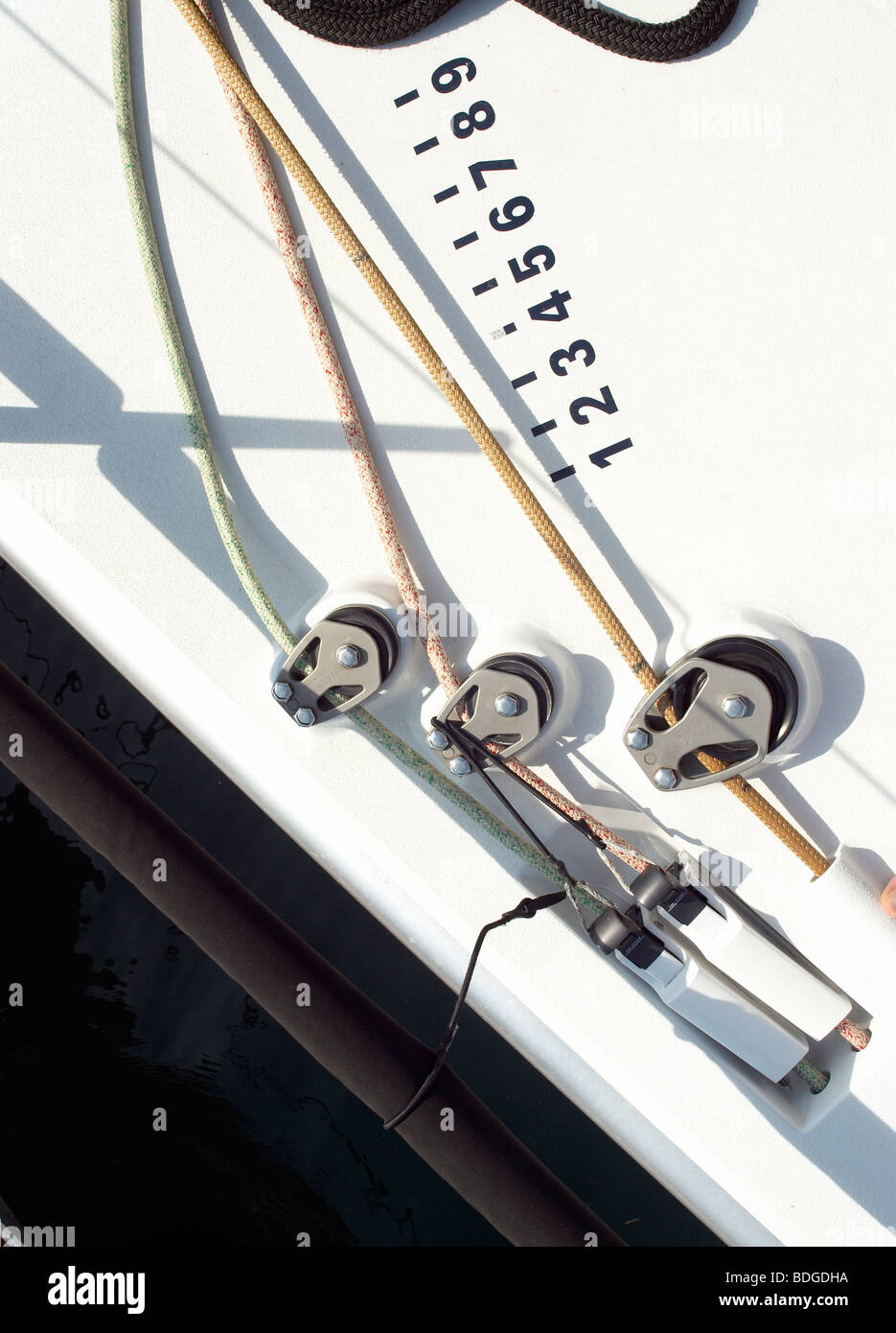 Ship rope numbers hi-res stock photography and images - Alamy