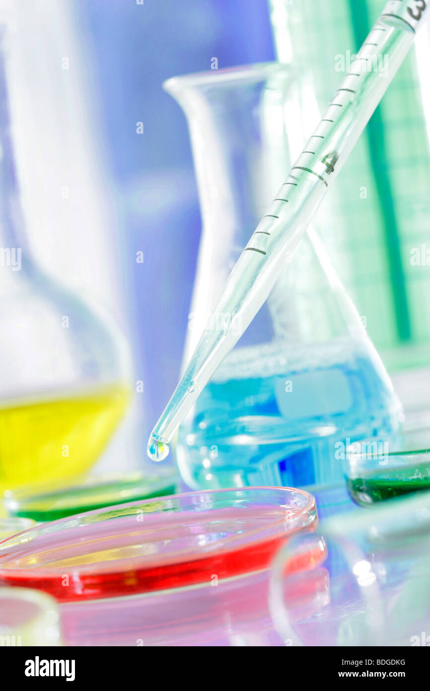 LABORATORY MATERIAL Stock Photo - Alamy