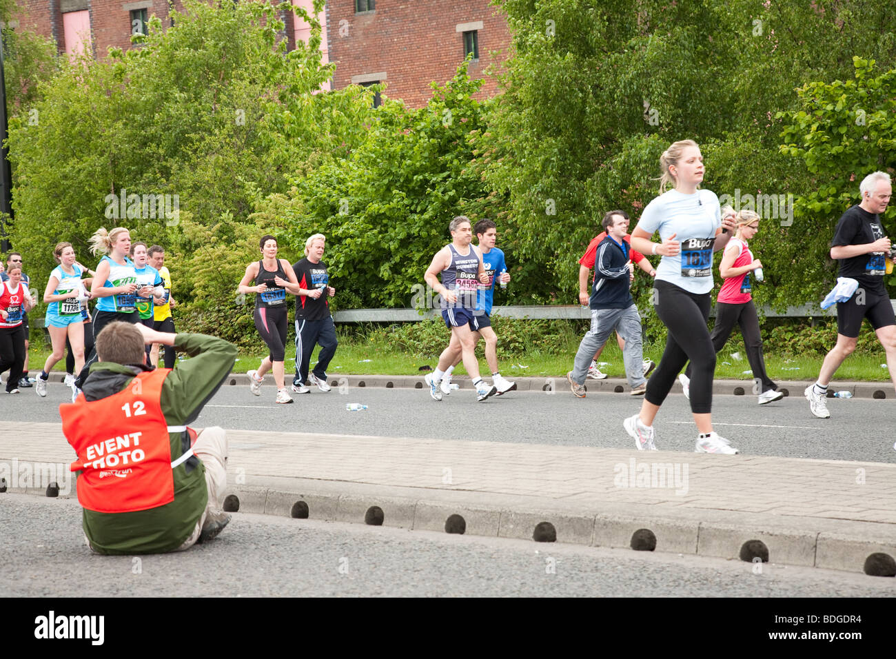 Manchester 10K run 17 May 2009 Stock Photo - Alamy