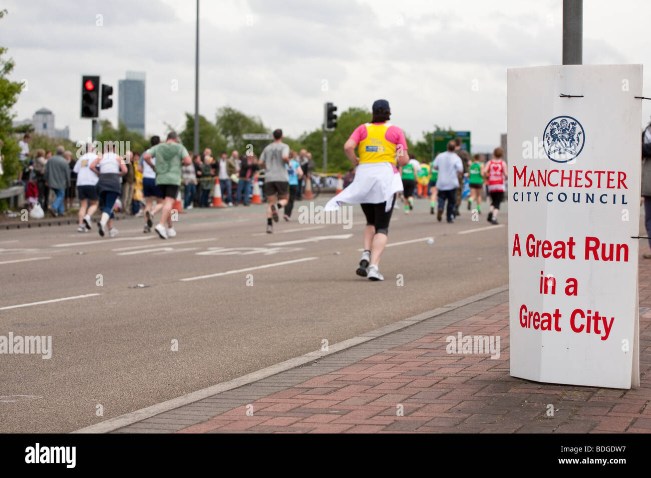 Manchester 10K run 17 May 2009 Stock Photo - Alamy