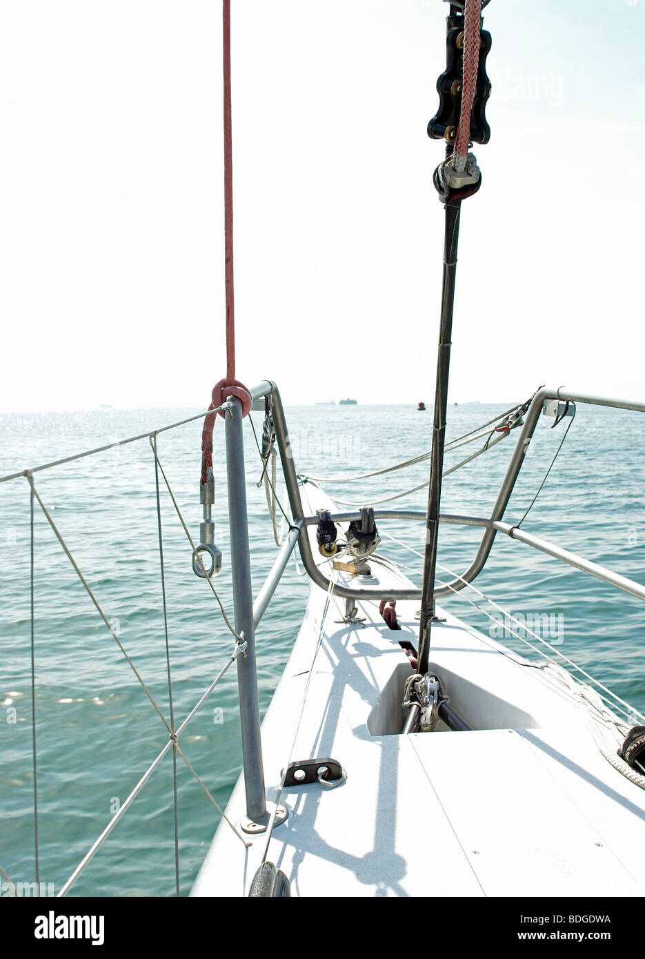 front of boat bow Stock Photo - Alamy