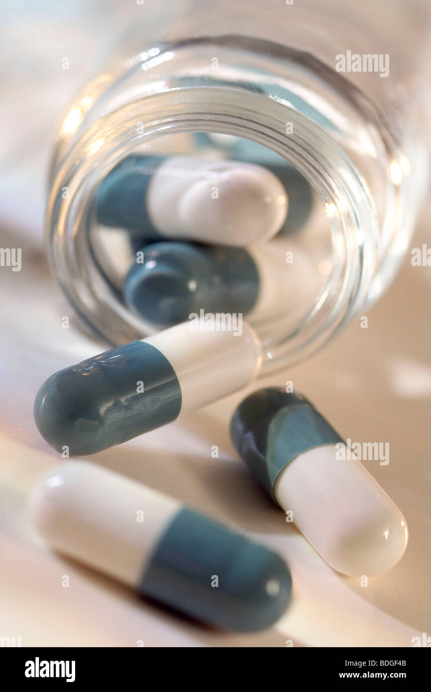 A CAPSULE-FORM DRUG Stock Photo - Alamy