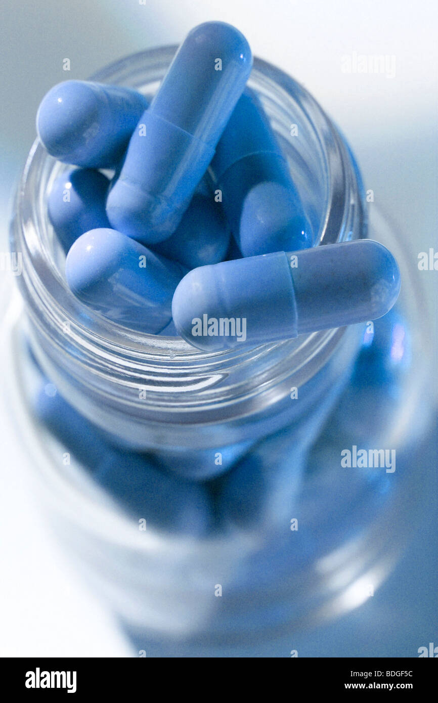 A CAPSULE-FORM DRUG Stock Photo - Alamy