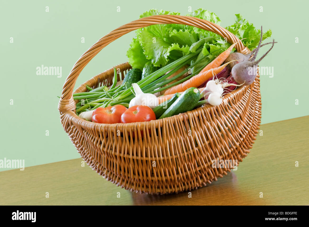 Vegetable basket hi-res stock photography and images - Alamy