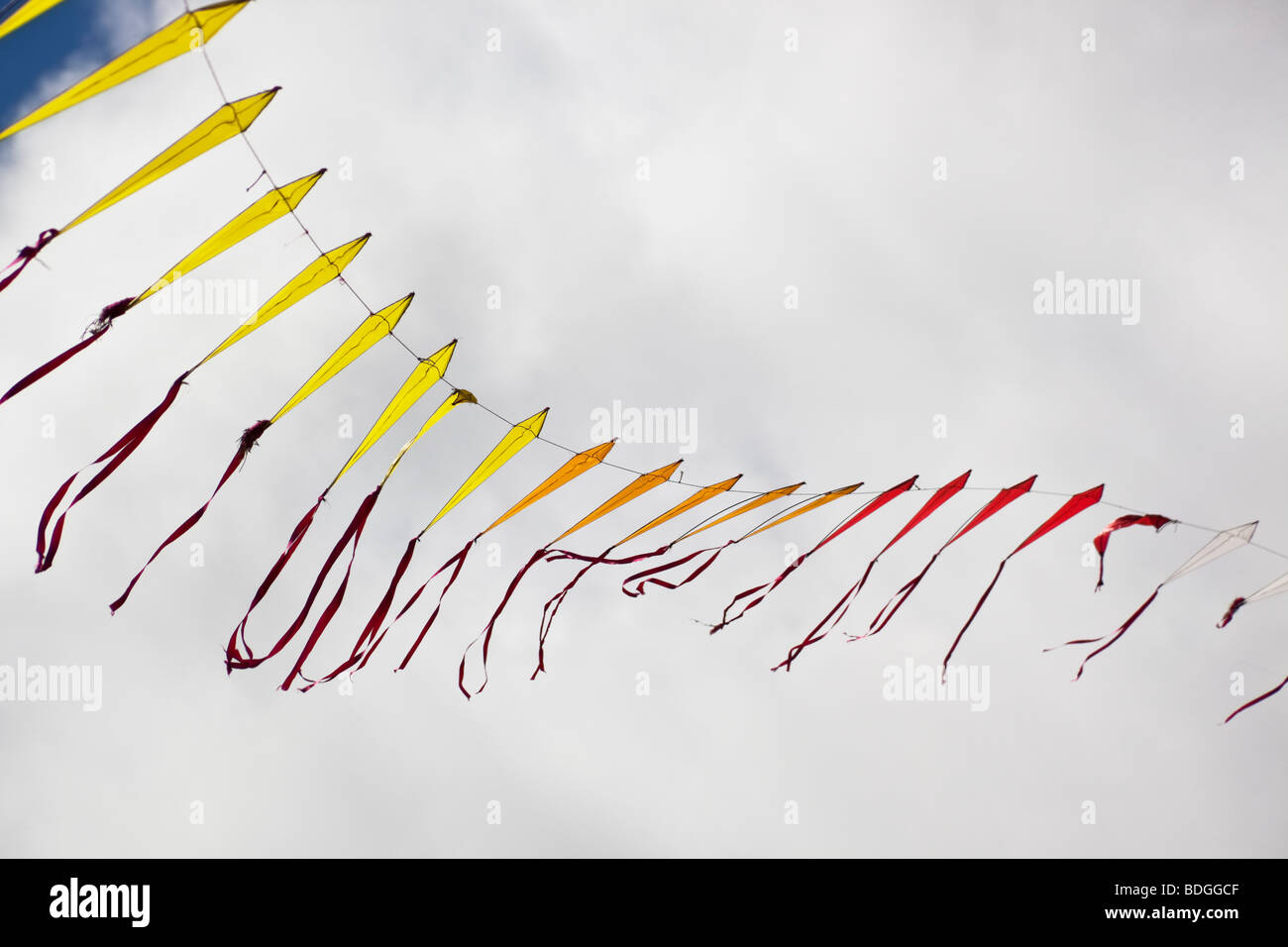 Flag kite flying, Capetown, South Africa Stock Photo - Alamy