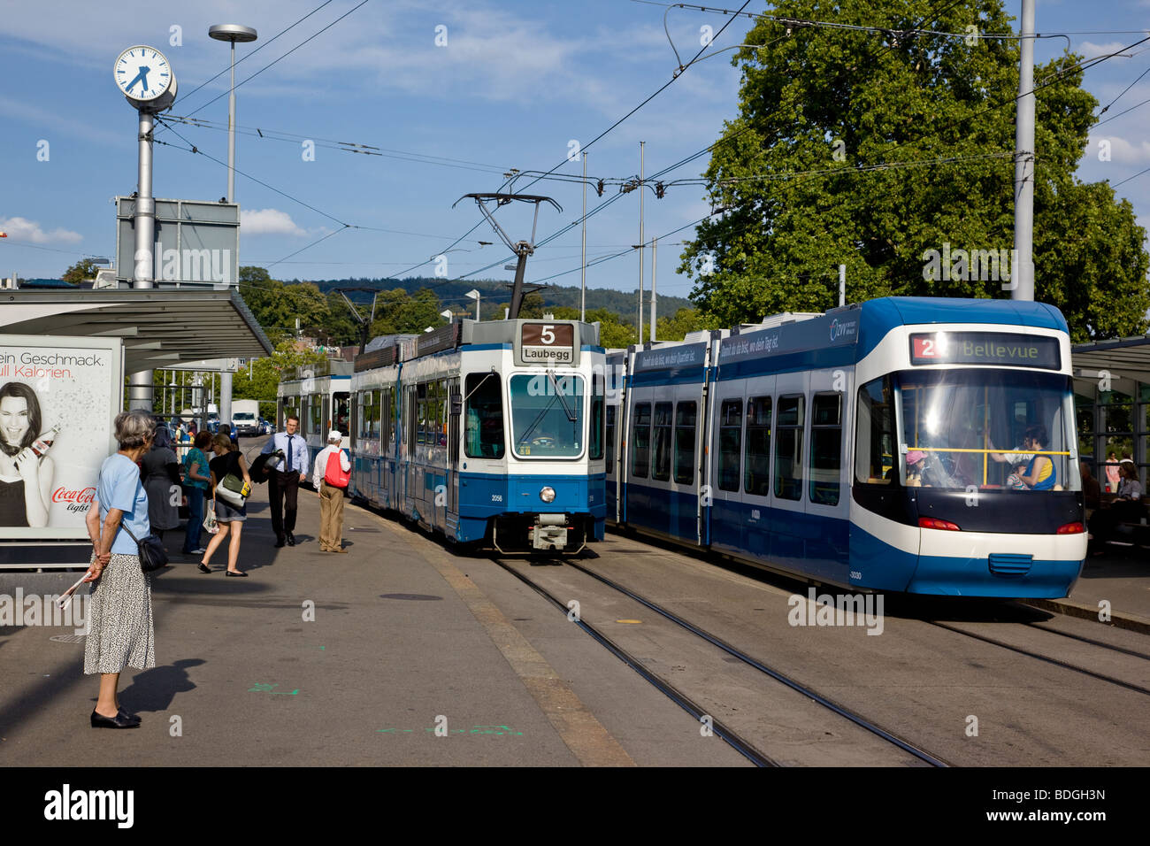 Zurich tram hi-res stock photography and images - Alamy