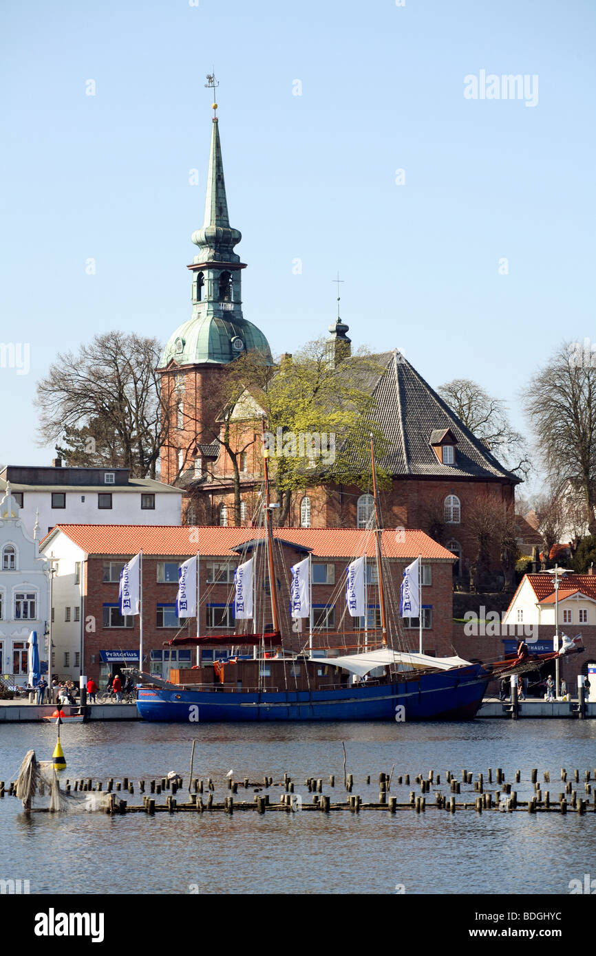 Townscape of Kappeln, Germany Stock Photo - Alamy