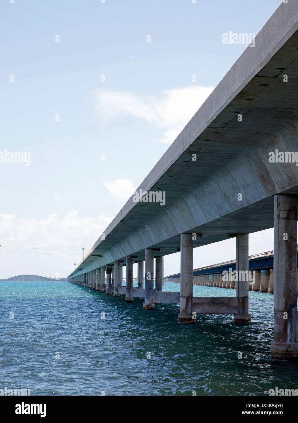 seven mile bridge Florida USA Stock Photo - Alamy