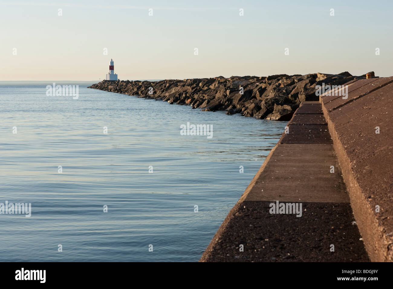 Marquette Breakwater Lighthouse