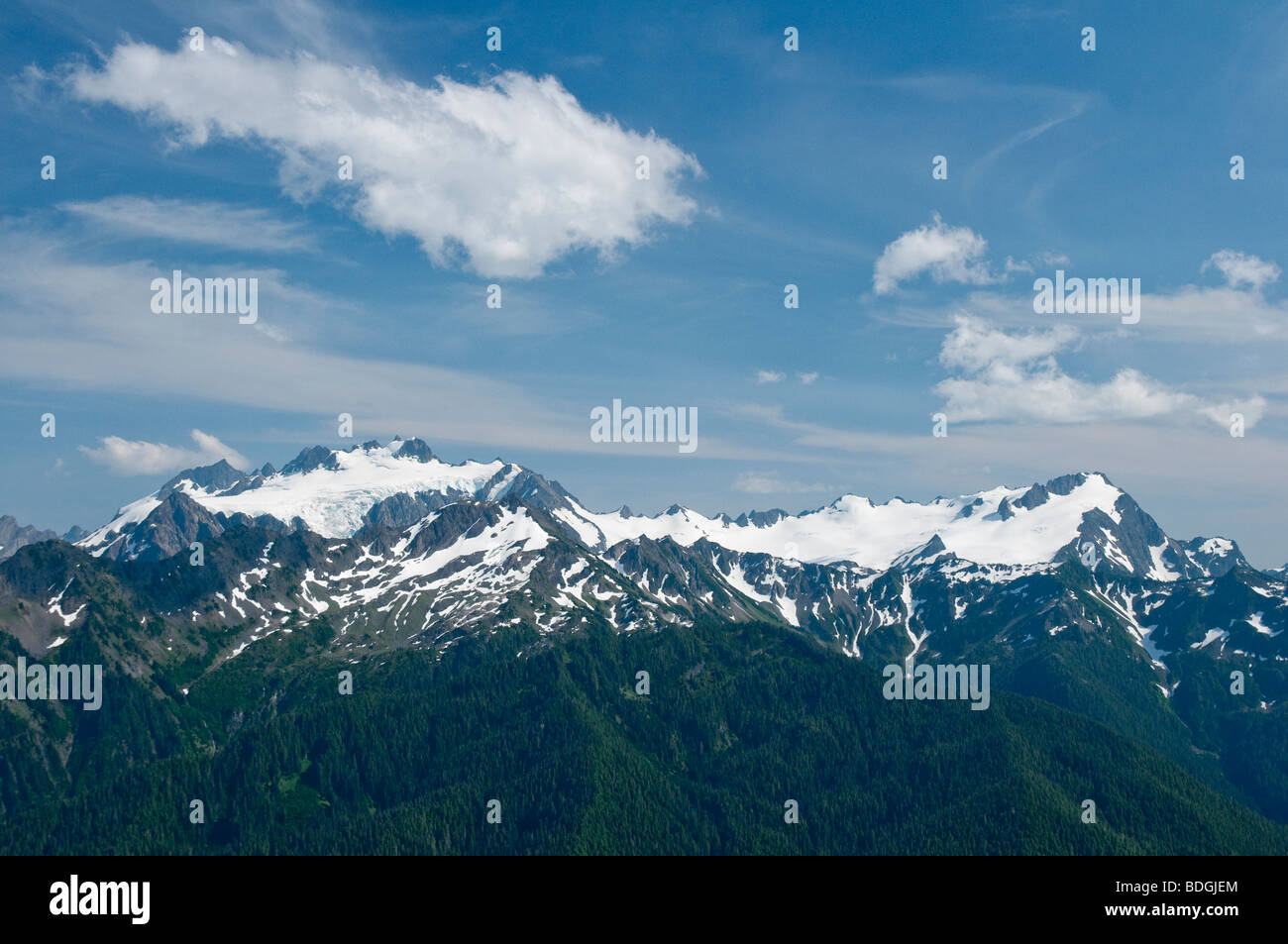 Mount Olympus from the High Divide Trail, Olympic National Park ...