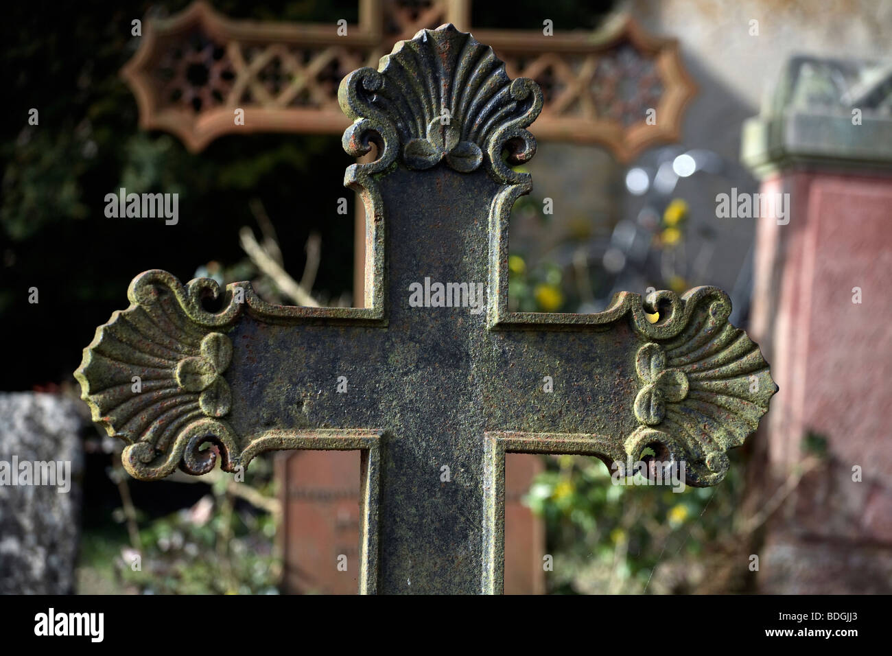 Crosses german graves hi-res stock photography and images - Alamy