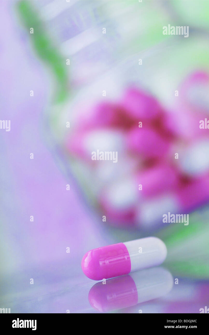 A CAPSULE-FORM DRUG Stock Photo - Alamy