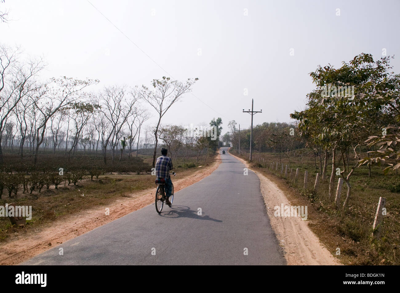 Man riding a bike Bangladesh Stock Photo - Alamy