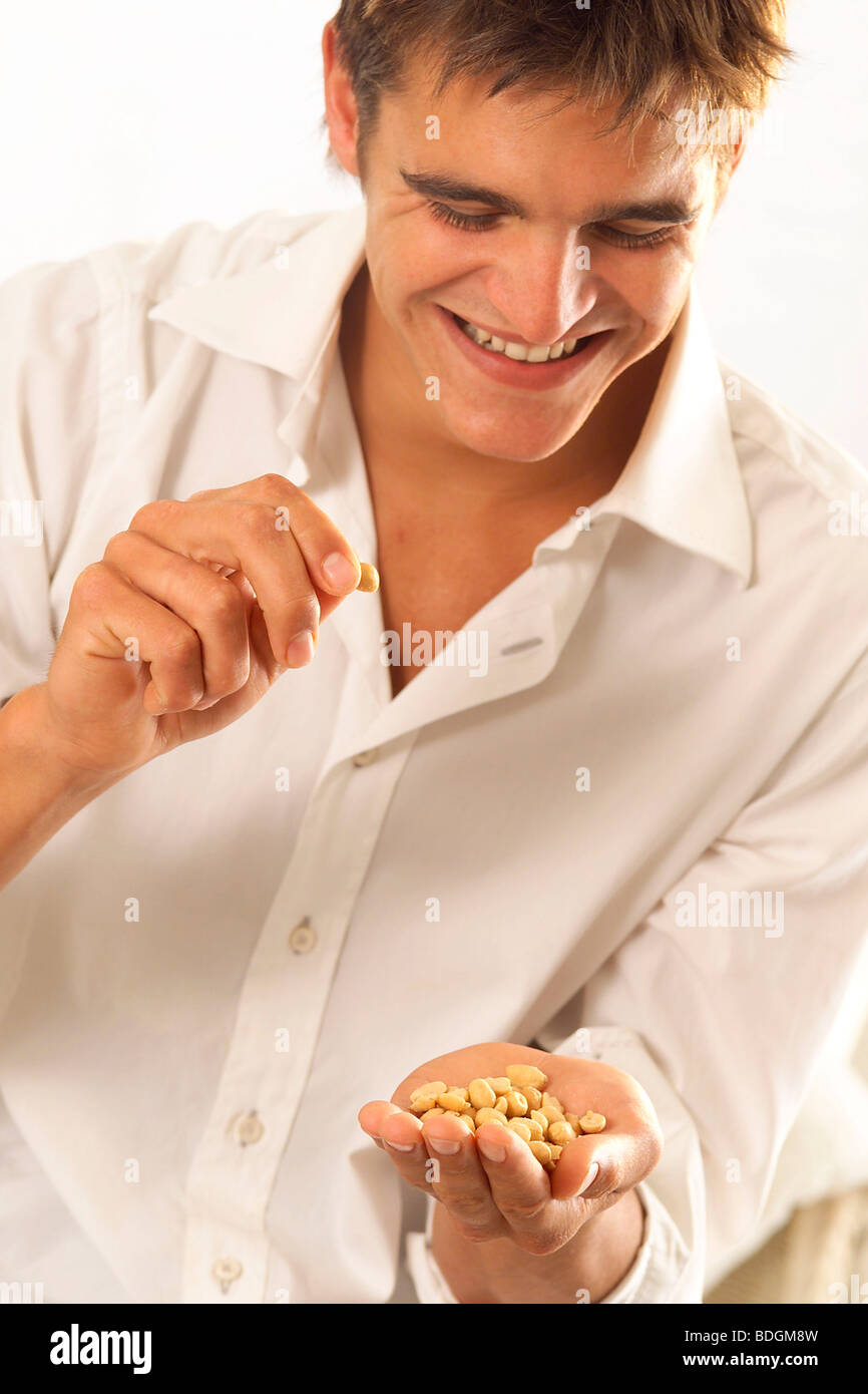 Old man peanut hi-res stock photography and images - Alamy