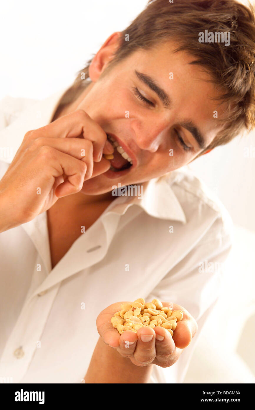 Old man peanut hi-res stock photography and images - Alamy