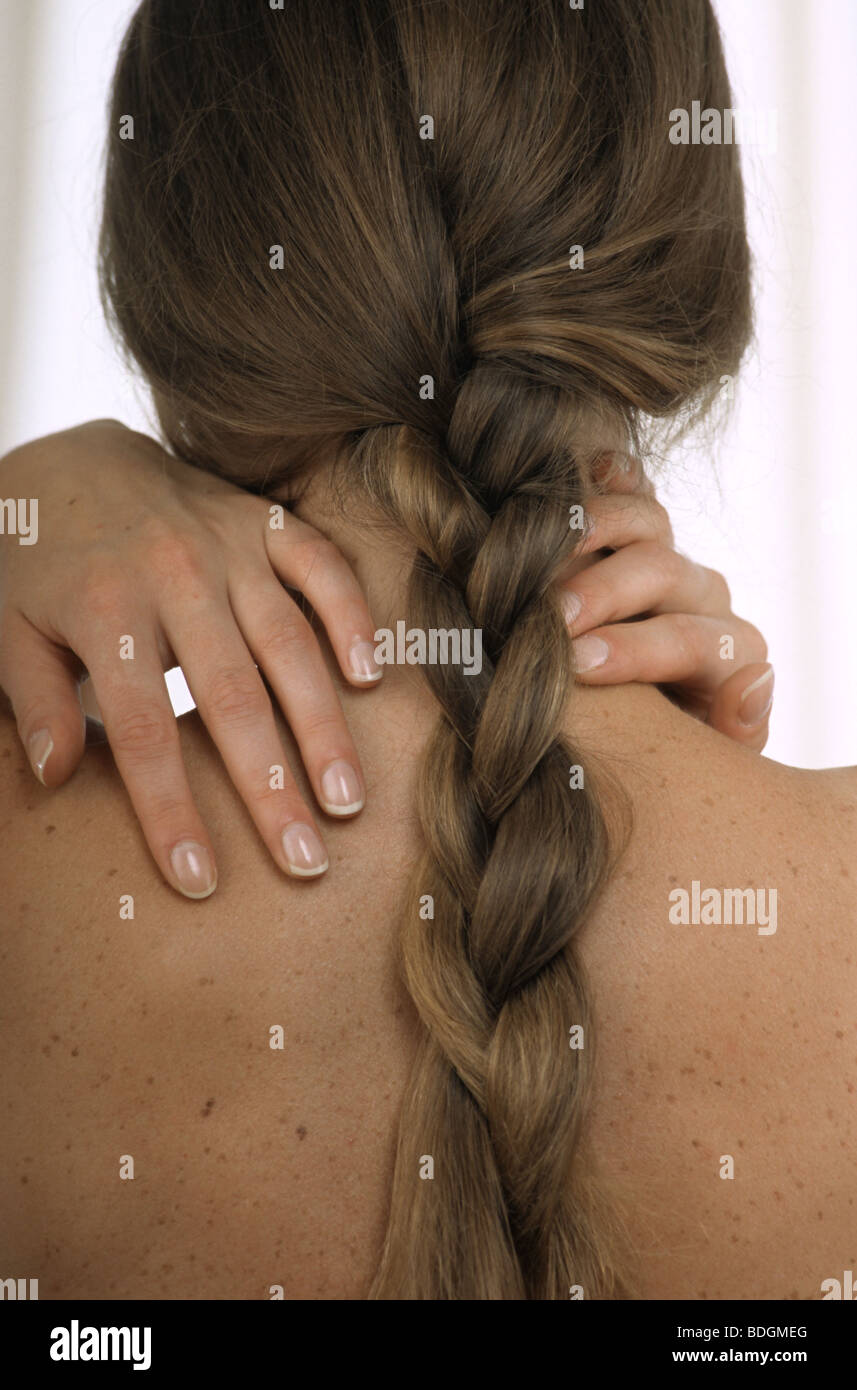 NAPE OF THE NECK Stock Photo - Alamy