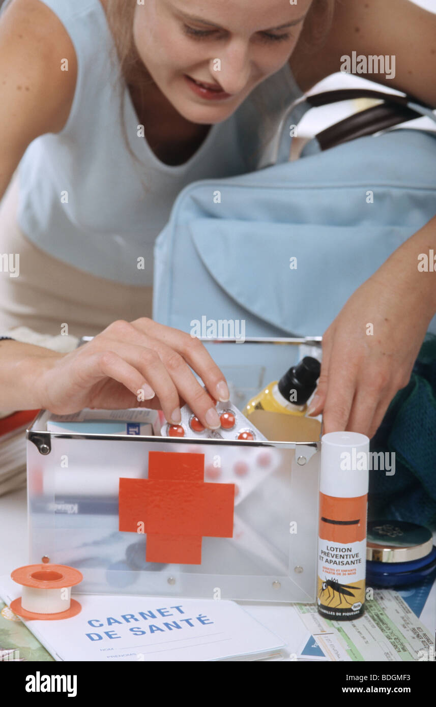 FIRST AID KIT Stock Photo - Alamy
