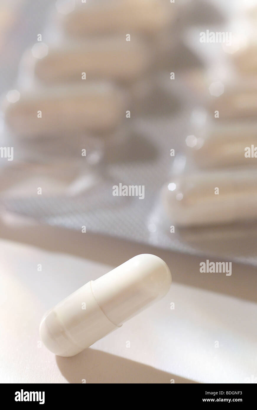 A CAPSULE-FORM DRUG Stock Photo - Alamy