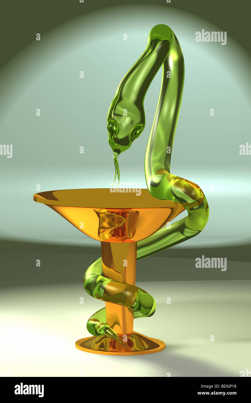 Caduceus illustrations hi-res stock photography and images - Alamy
