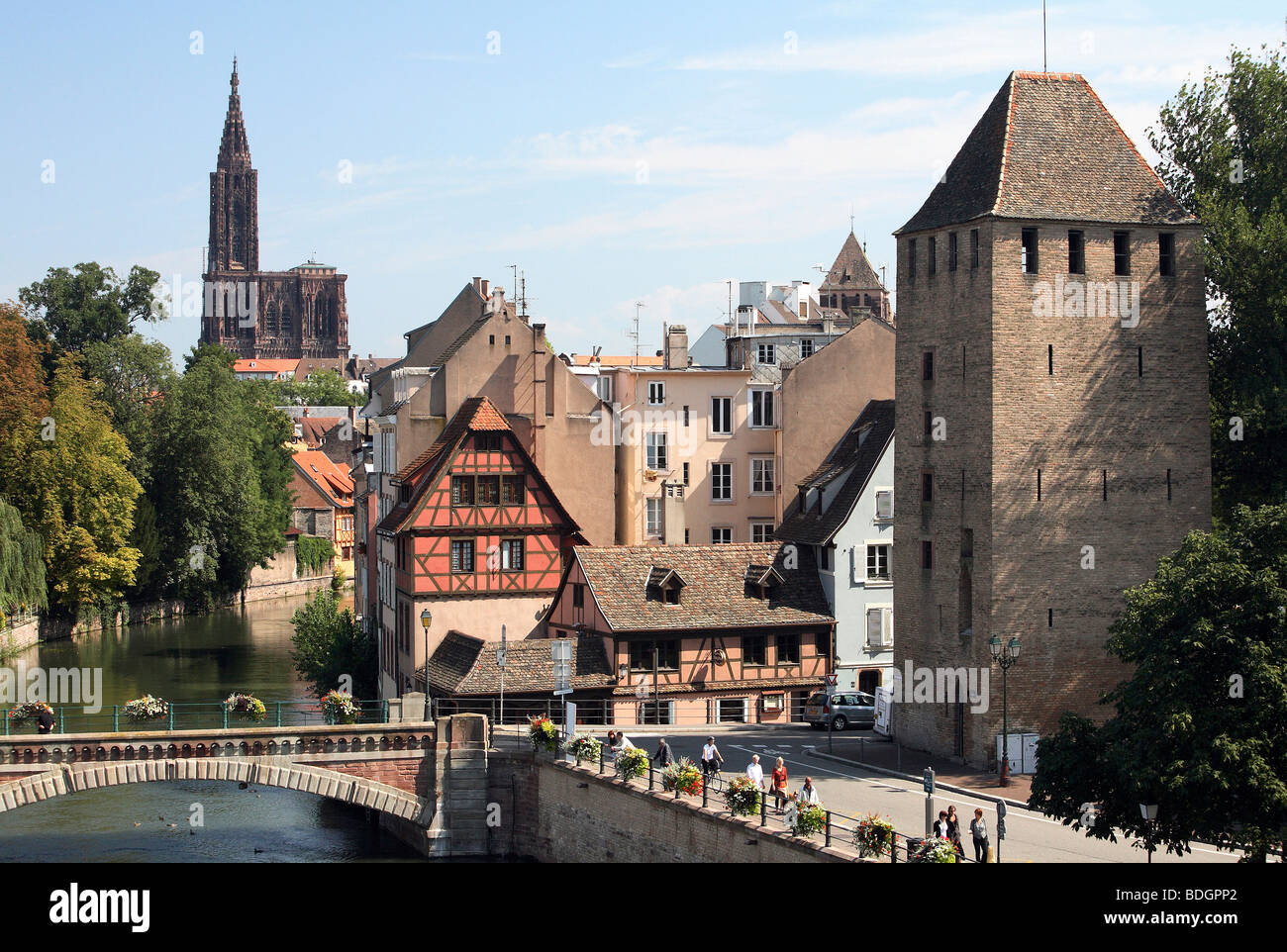 Ponts Couverts, Strasbourg, France Stock Photo - Alamy