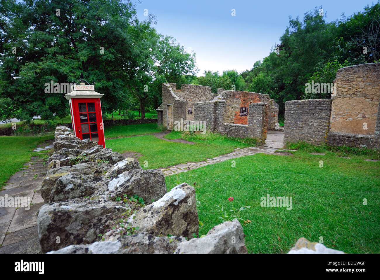 Tyneham village Dorset Stock Photo - Alamy