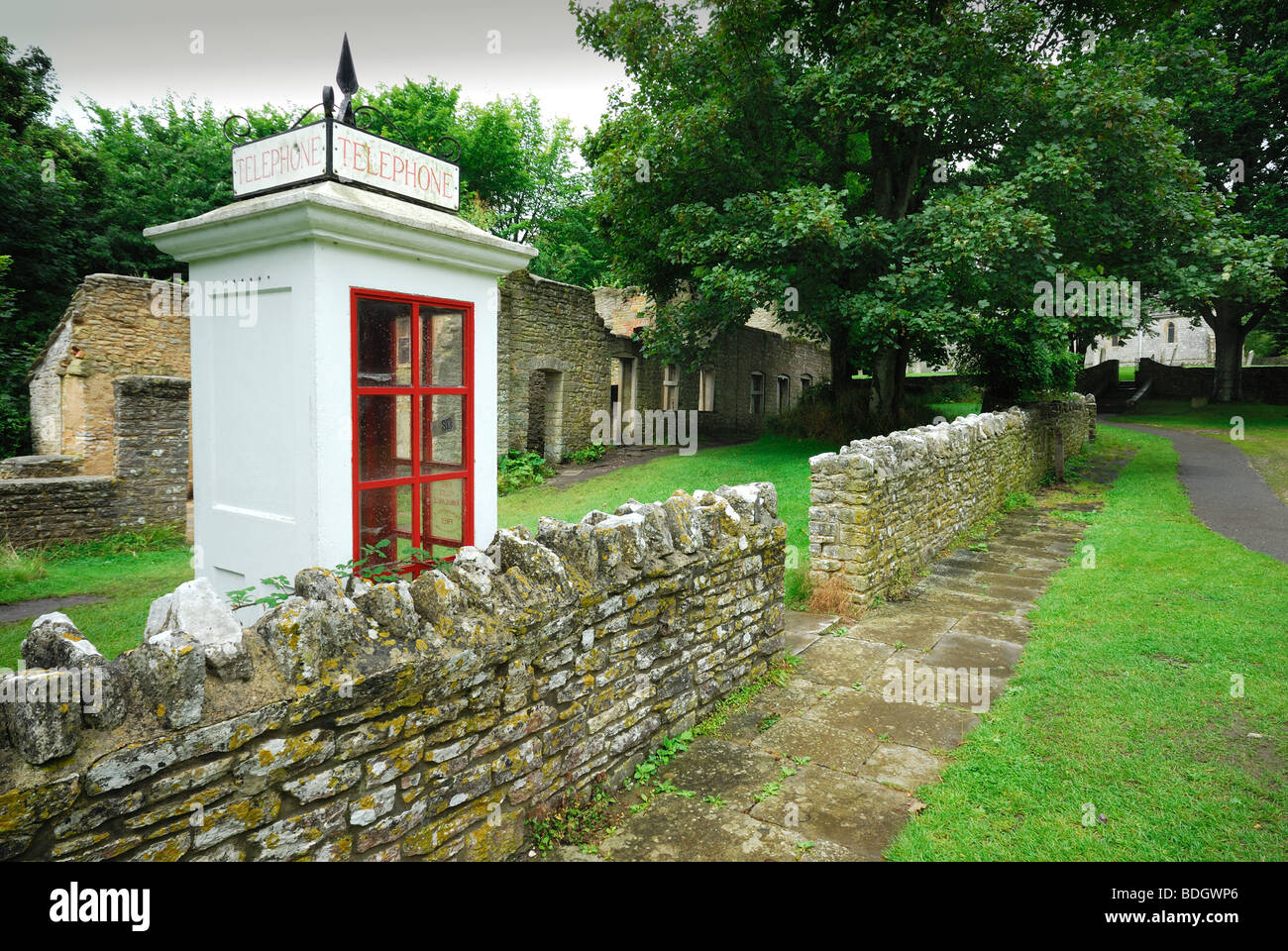 Tyneham village Dorset Stock Photo - Alamy