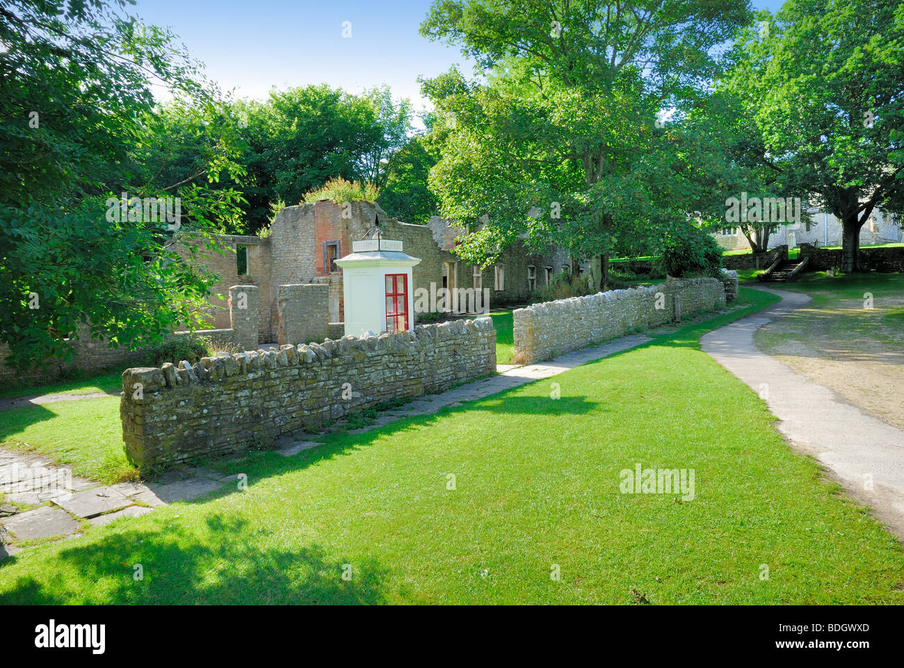 Tyneham village Dorset Stock Photo - Alamy