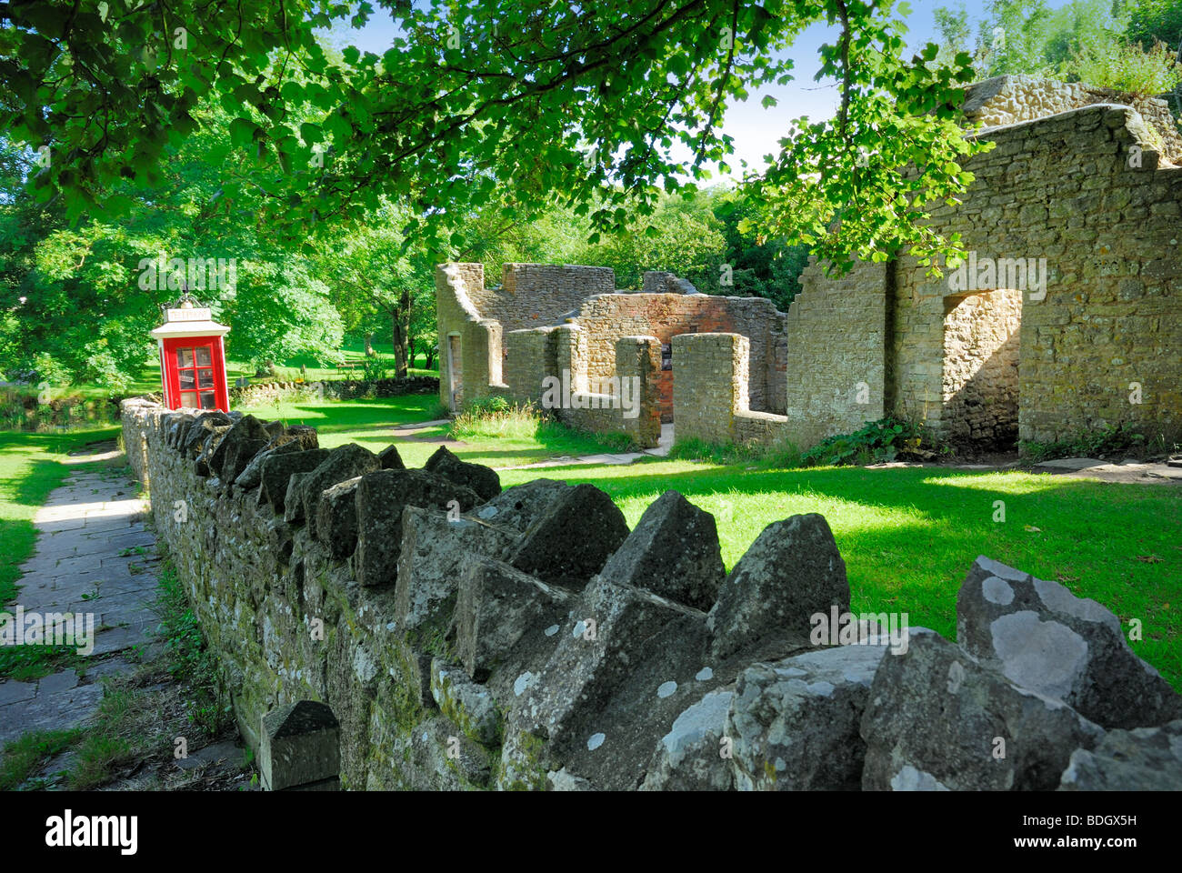 Tyneham village Dorset Stock Photo - Alamy