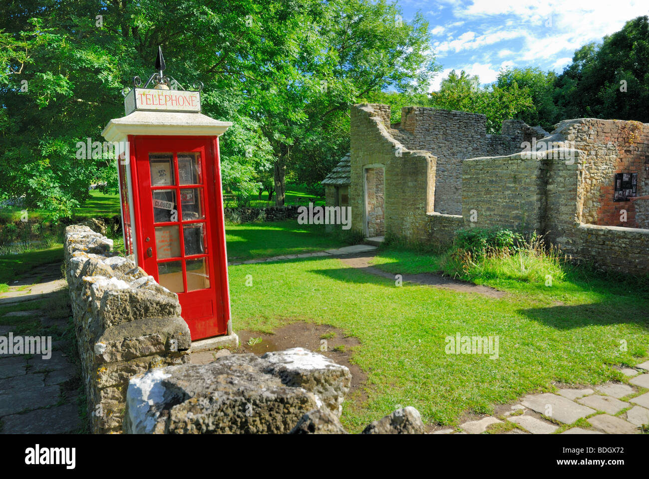 Tyneham village Dorset Stock Photo - Alamy