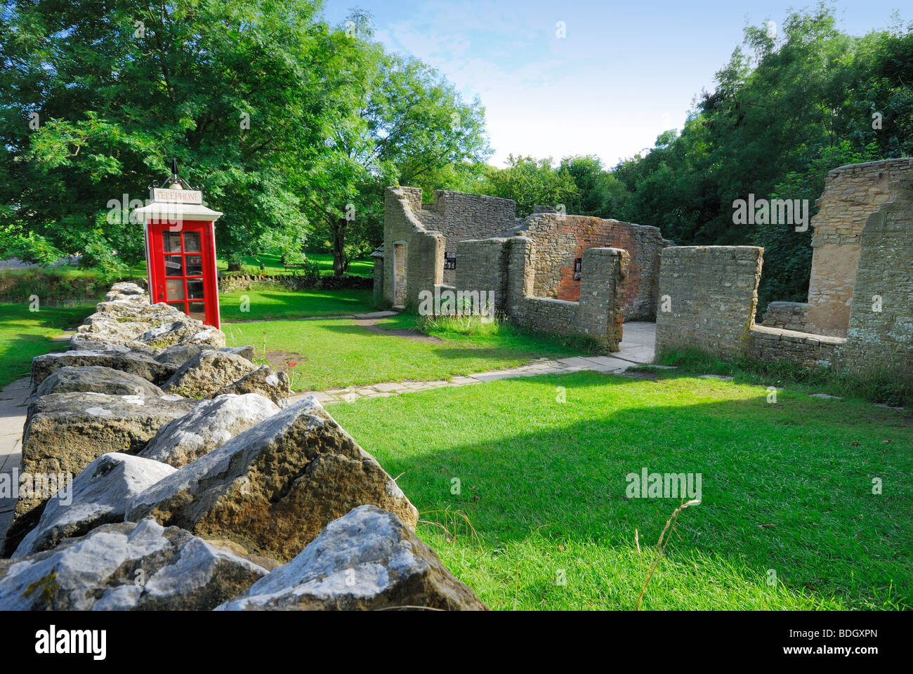 Tyneham village Dorset Stock Photo - Alamy