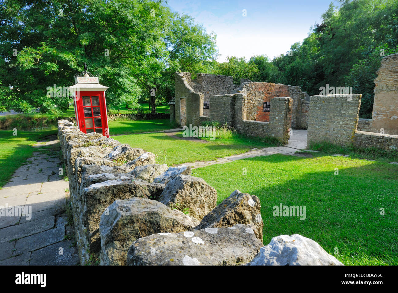 Tyneham village Dorset Stock Photo - Alamy