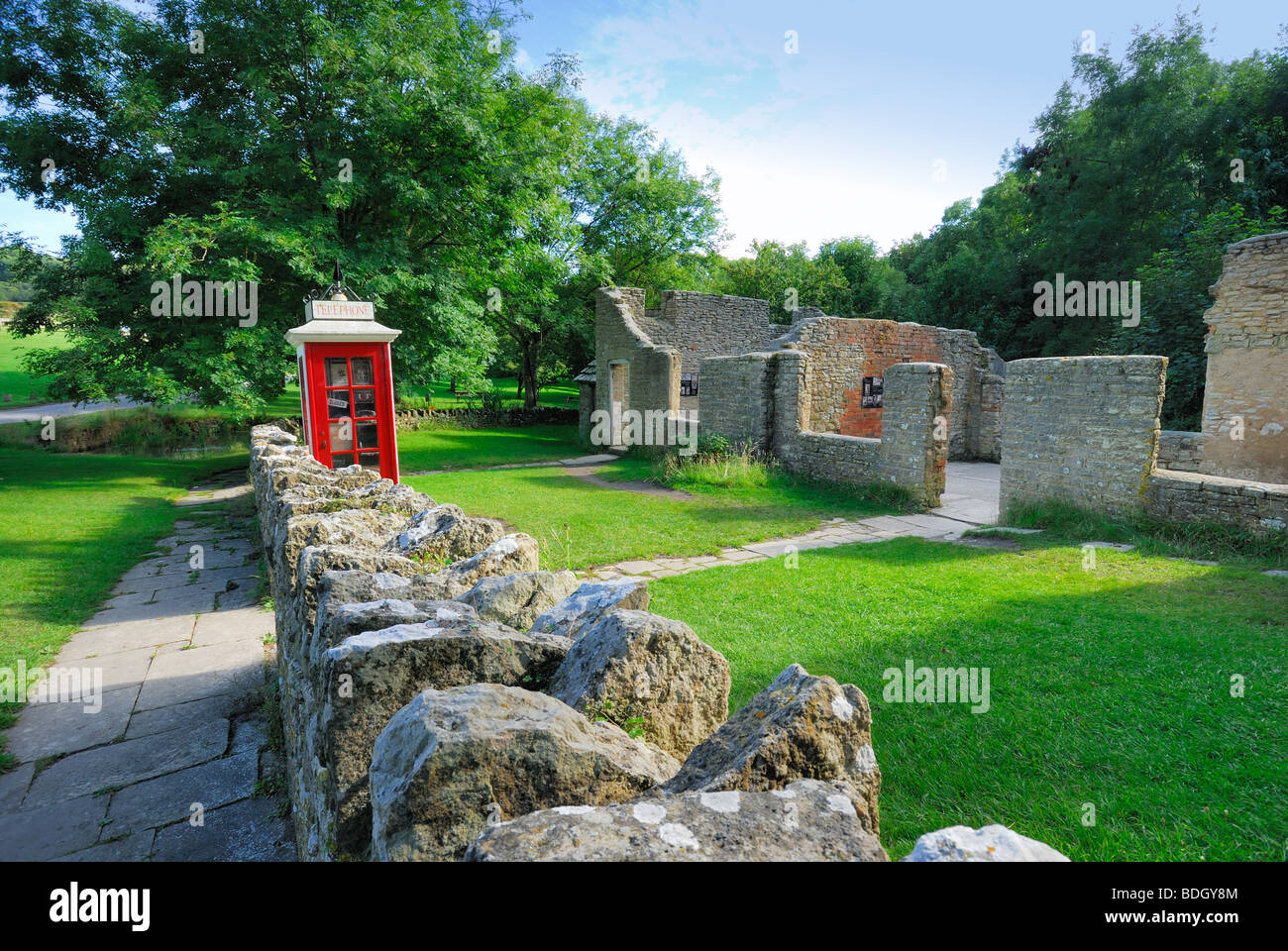 Tyneham village Dorset Stock Photo - Alamy