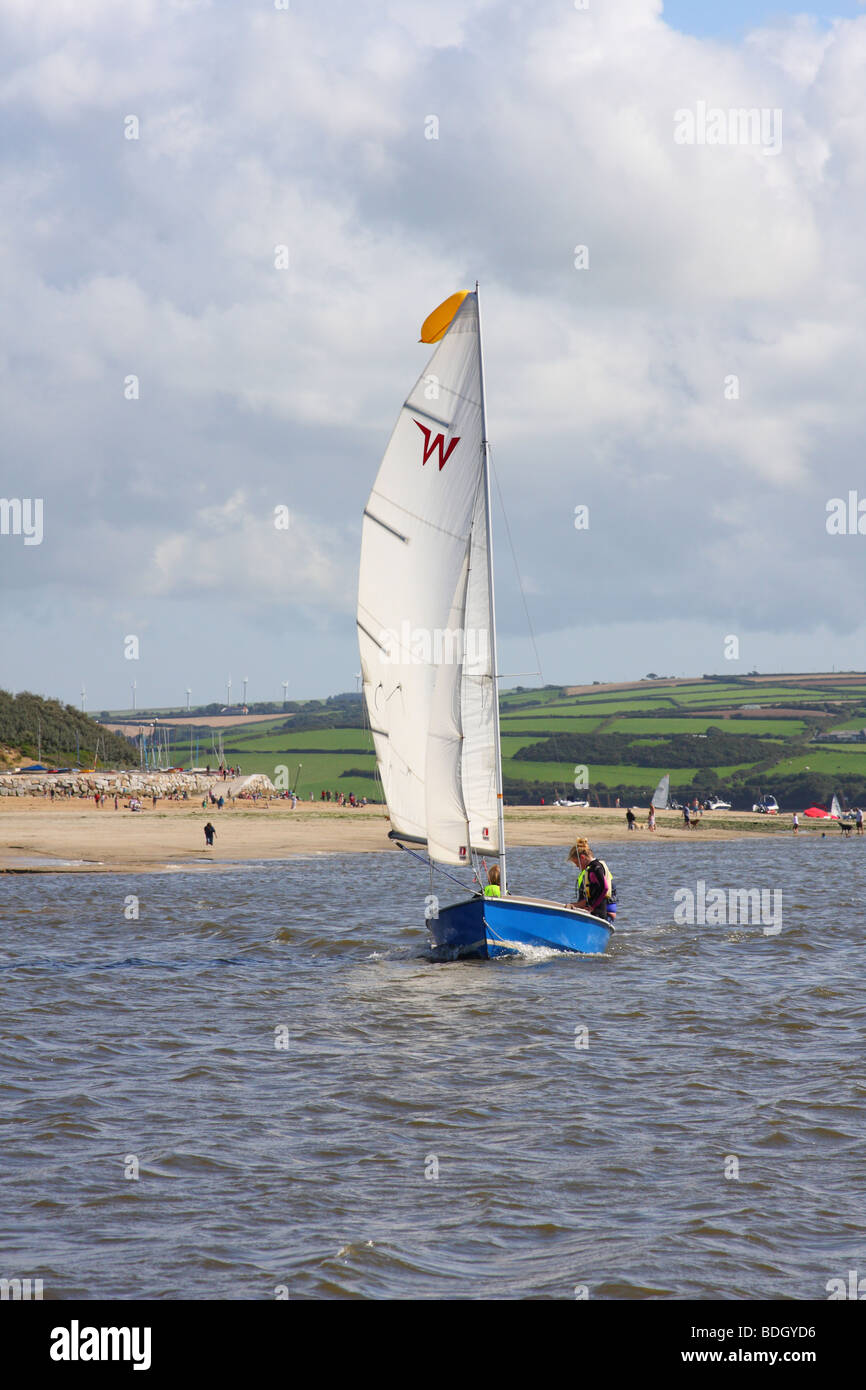 Sailing at Rock, North Cornwall, England, U.K Stock Photo - Alamy